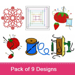 Sewing All Day Long Embroidery Designs | AnnTheGran.com