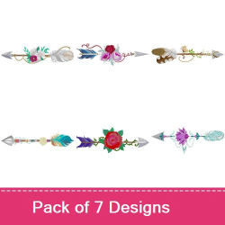 Spirit Arrows Mini Collection Embroidery Designs | AnnTheGran.com