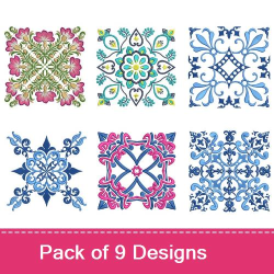 Beautiful Quilt Blocks Embroidery Designs | AnnTheGran.com