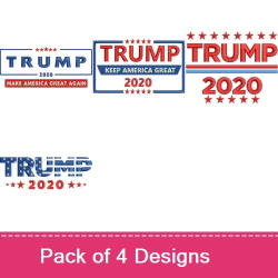Trump 2020 Embroidery Designs | AnnTheGran.com