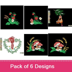 Floral Design pack Embroidery Designs | AnnTheGran.com