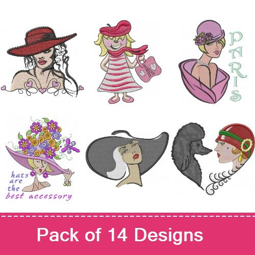 Fancy Women Embroidery Designs | AnnTheGran