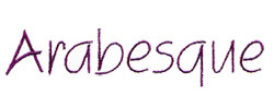 Arabesque Embroidery Font | AnnTheGran.com