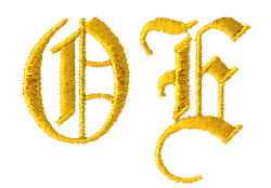 Olde English Embroidery Font | AnnTheGran.com