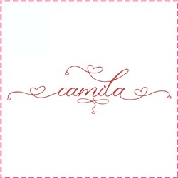 Camila Font Embroidery Font | AnnTheGran.com