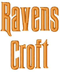 Ravenscroft Embroidery Font | AnnTheGran.com