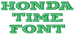 Honda Font Embroidery Font | AnnTheGran.com