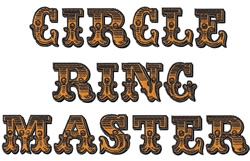 JF Ringmaster Embroidery Font | AnnTheGran.com