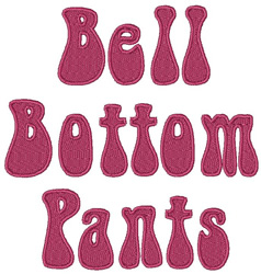 Bell Bottom Embroidery Font | AnnTheGran.com