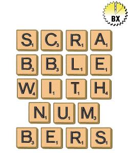 Scrabble Tiles With Numbers Embrilliance Embroidery Font | AnnTheGran.com