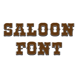 Saloon Font Embroidery Font | AnnTheGran.com