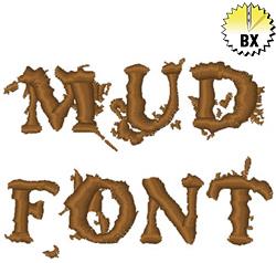 Mud Embrilliance Embroidery Font | AnnTheGran.com