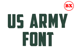 US Army Font Embrilliance Embroidery Font | AnnTheGran.com