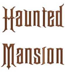 Haunted Mansion Embroidery Font | AnnTheGran.com