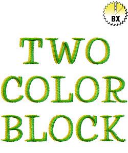 2C Block Embrilliance Embroidery Font | AnnTheGran.com