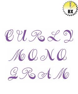 Curly Monogram Embrilliance Embroidery Font | AnnTheGran.com