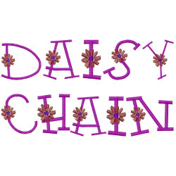 Daisy Font Embroidery Font | AnnTheGran.com