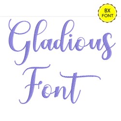 Gladious Embrilliance Font Embroidery Font | AnnTheGran.com
