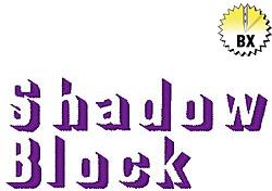 Shadow Block Embrilliance Embroidery Font | AnnTheGran.com