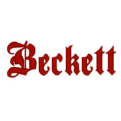 Beckett Embroidery Font | AnnTheGran.com