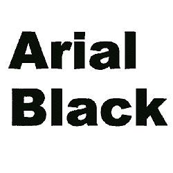 Arial Black Embroidery Font | AnnTheGran.com