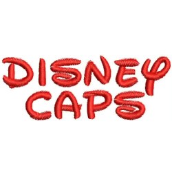 Disney Caps Embroidery Font | AnnTheGran.com