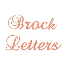 Brock Alphabet Embroidery Font | AnnTheGran.com
