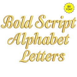 Bold Script Embrilliance Embroidery Font | AnnTheGran.com