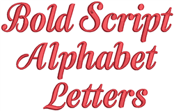 Bold Script Font Embroidery Font | AnnTheGran.com