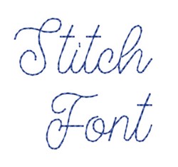 Stitch Lettering Font Embroidery Font | AnnTheGran.com