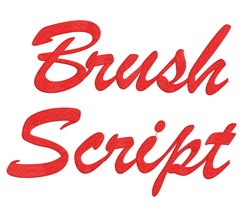 Brush Script Font Embroidery Font | AnnTheGran.com