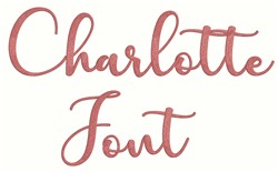 Charlotte Font Embroidery Font | AnnTheGran.com
