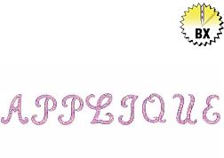 Applique Script Alphabet Embrilliance Embroidery Font | AnnTheGran.com