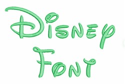 Disney Embroidery Font | AnnTheGran.com