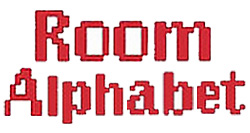 Room Alphabet Embroidery Font | AnnTheGran.com