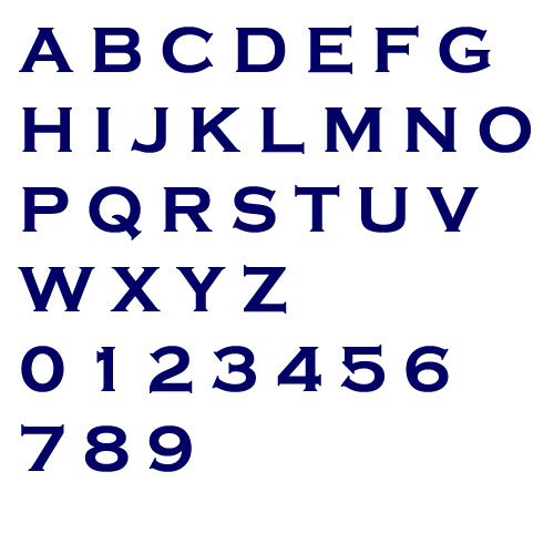 2 Color Embroidery Font Images