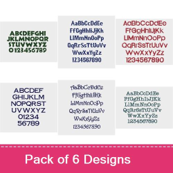 Beautiful Embroidery Font Bundle Embroidery Fonts | AnnTheGran.com