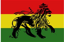 Rastafari Flag Vector Illustration | AnnTheGran.com