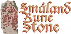 Smaland Rune Stone Vector Illustration | AnnTheGran.com