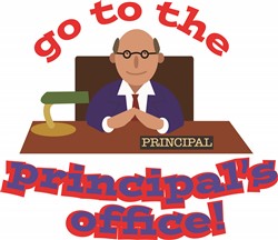 Principals Office Vector Illustration | AnnTheGran.com