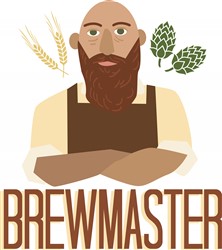 Brewmaster Vector Illustration | AnnTheGran.com