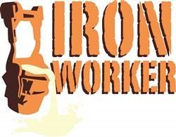 Iron Worker Vector Illustration | AnnTheGran.com