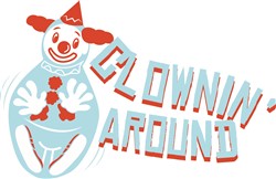 Clownin Around Vector Illustration | AnnTheGran.com