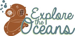 Explore The Oceans Vector Illustration | AnnTheGran.com