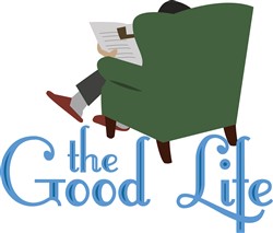 Good Life Vector Illustration | AnnTheGran.com