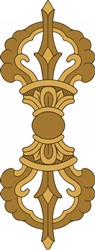 Tibetan Vajra Vector Illustration | AnnTheGran.com