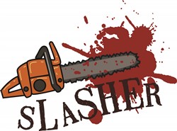 Chainsaw Massacre Slasher Vector Illustration | AnnTheGran.com