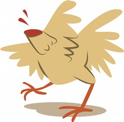 Headless Chicken Vector Illustration | AnnTheGran.com