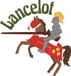 Lancelot Vector Illustration | AnnTheGran.com