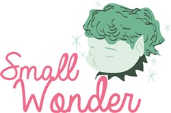 Small Wonder Vector Illustration | AnnTheGran.com